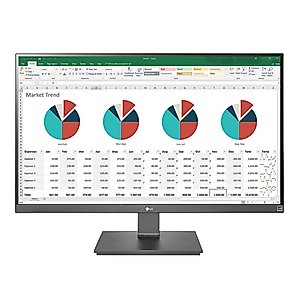 LG Electronics 27-Inch Screen LCD Monitor (27BK67U-B) (Renewed)