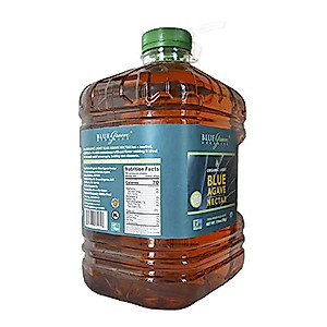 Blue Green Agave Organic Nectar, Light Blue, 176 Ounce
