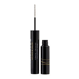 Arches & Halos Natural Hold Brow Gel - Clear - Light, Natural Hold Eyebrow Gel for Shaping and Styling - Formula Infused with Brow Hydrating Conditioner - Soft, Smooth, Non-Sticky Finish - 0.106 oz