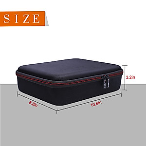 L LTGEM EVA Hard Case for BoSidin Painless Permanent Hair Removal Device - Travel Protective Carrying Storage Bag