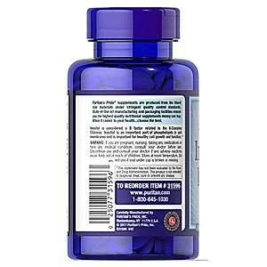 Puritan's Pride Inositol 1000 mg