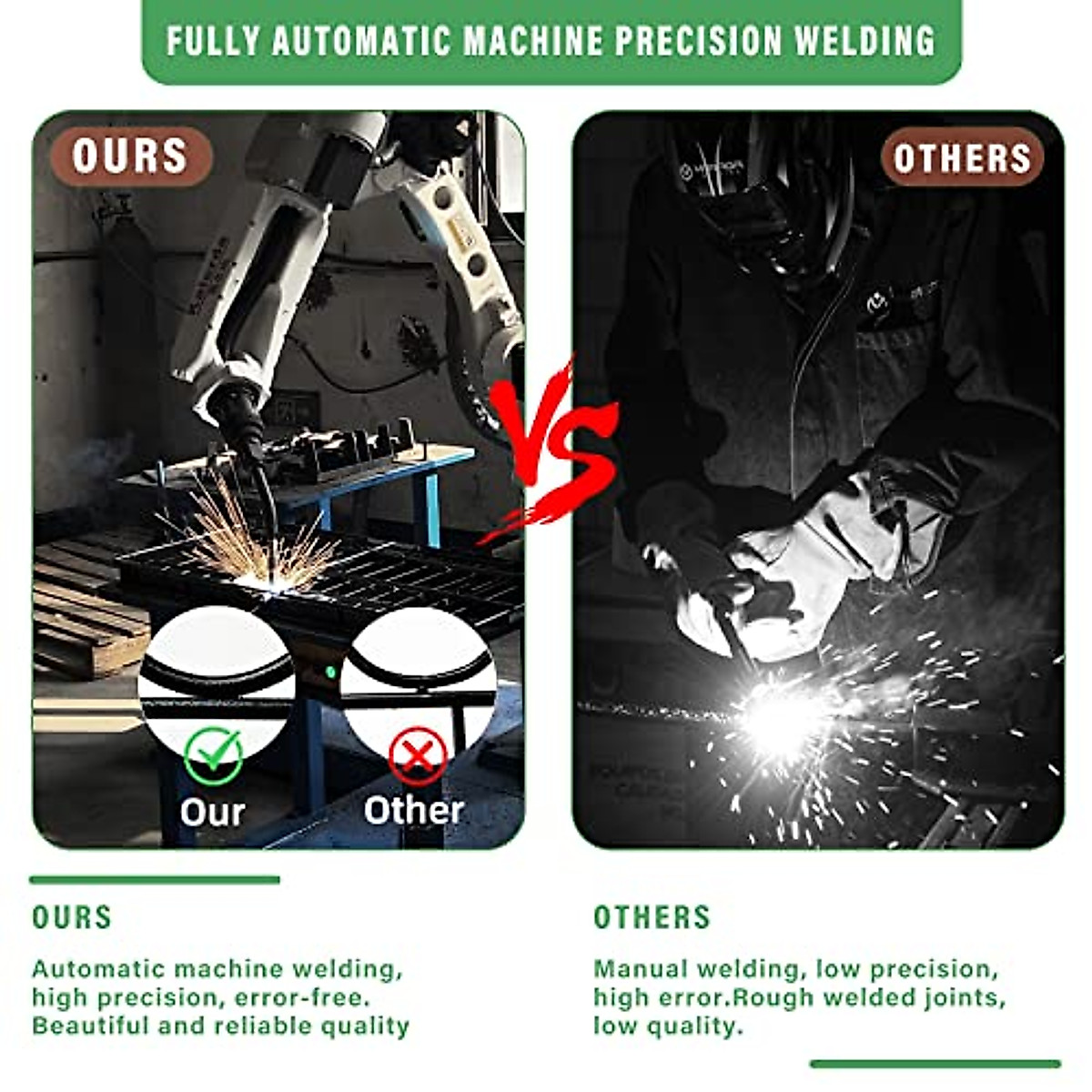 COLRASN Decorative Garden Fence, 19 Pack Garden Fence Border, Total 19ft (L) x 24in (H) Outdoor Metal Garden Edging Fence, Flower Bed Fencing for Landscape Patio, Plant, Outdoor Decor, Arched