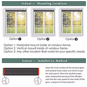 Yoolax Motorized Roller Blinds Accessories (Solar Panel)