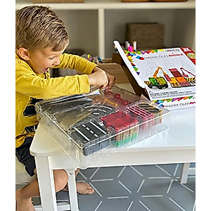 Magna-Tiles Builder Set, The Original Magnetic Building Tiles for Creative Open-Ended Play, Educational Toys for Children Ages 3 Years + (32 Pieces)