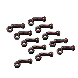 11 - Plow Bolts & Nuts for Blades/Cutting Edges, 5/8-11x 2 - Grade 8, Dome HeadF