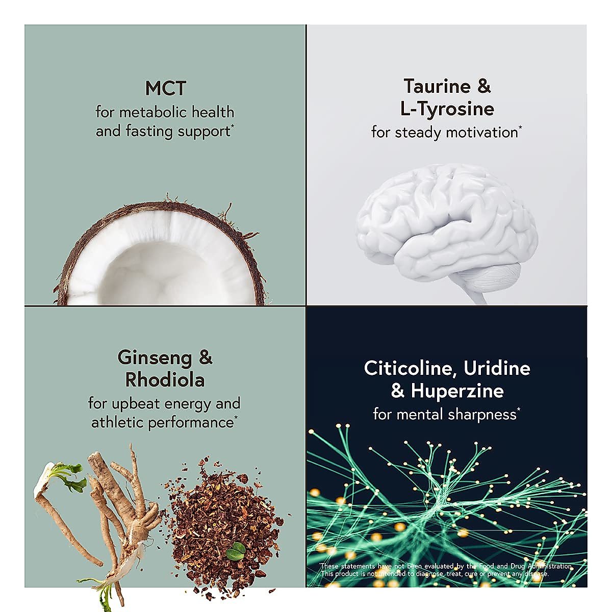 LIFESTACKS Vanilla MCT Oil Powder to Boost Energy & Focus - Nootropics + Adaptogens for an Elevated Coffee Experience - Keto, Vegan, 0 Sugar - Stacked for Success with Ginseng, Rhodiola, L-Tyrosine