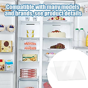 240350608 Refrigerator Glass Replacement,Glass Shelf Insert,Crisper Glass Replacement Compatible with Frigidaire Kenmore, White-Westinghouse, Crosley Glass Shelf Replacement AP2115928-24" x 15.5"