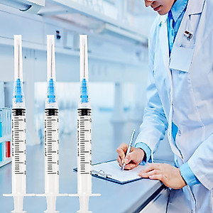 100Pack 3ml/cc with 23 G 1.5” Safety Individually Wrapped