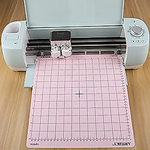 ARHIKY LightGrip Cutting Mat 12"x12" for Cricut Maker 3/Maker/Explore 3/Air 2/Air/One Light Adhesive Sticky (3Pack)