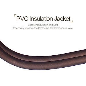 LEIGESAUDIO 1ft 1 Male to 2 Female RCA Y Adapter Splitter Connector (2 Pack) (1 Male to 2 Female)