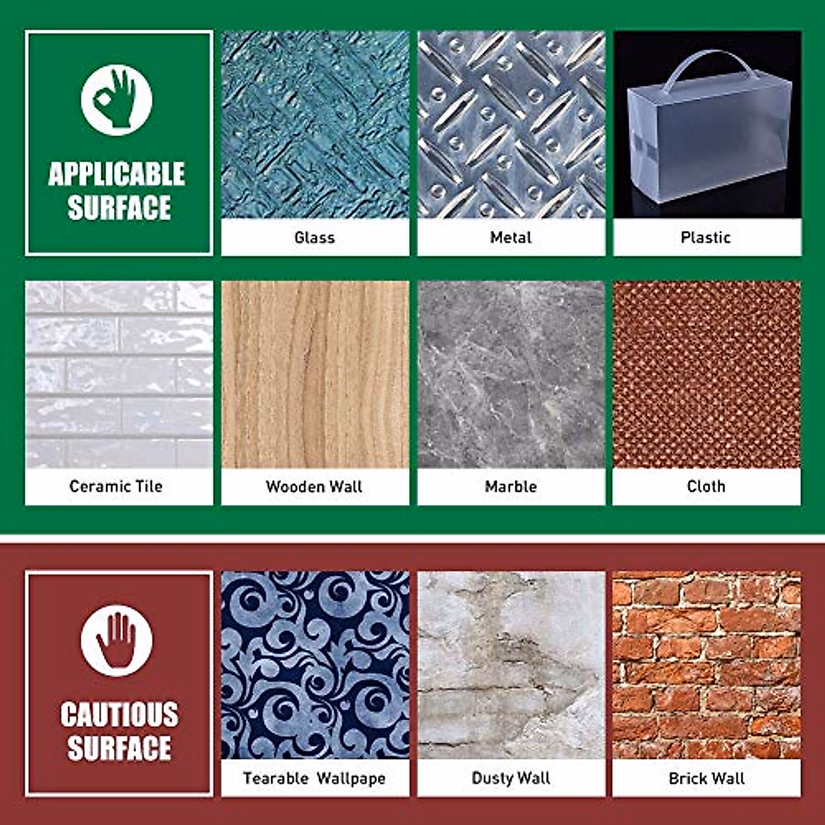 VERSAF Double Sided Adhesive Tape -1/2" 10' Arcylic Transparent Removable No Residue Double Sided Heavy Duty Mounting Tape for Home/Office/Wall Decor(Pack of 1 Roll)