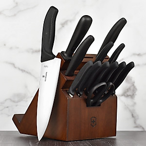 Victorinox Swiss Classic 14-piece Swivel Knife Block Set