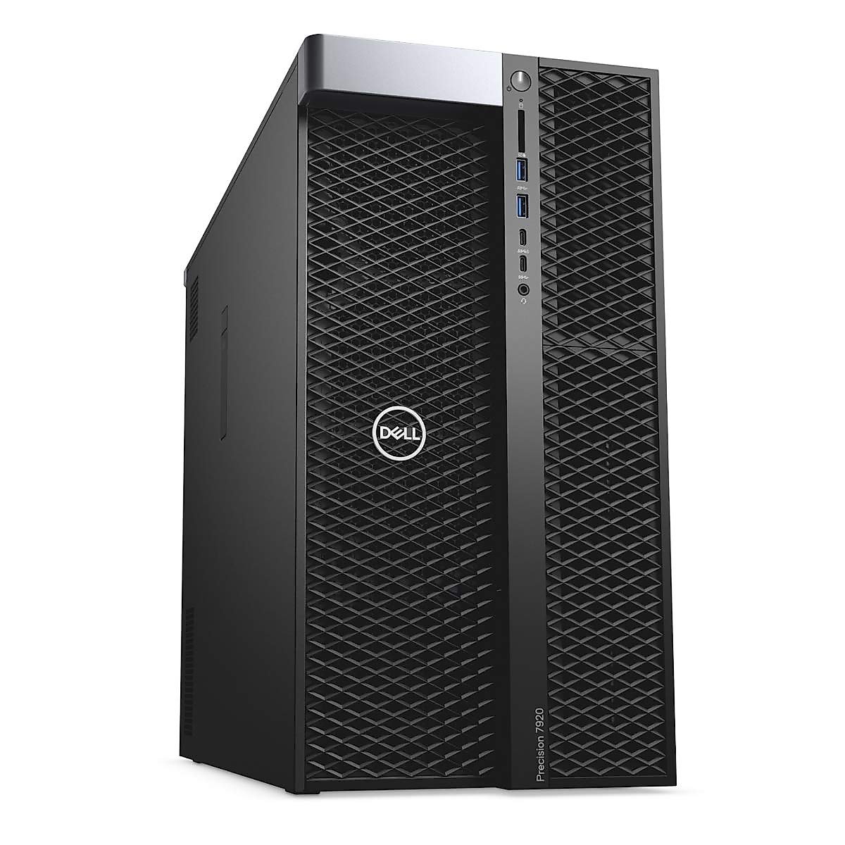 Dell Precision 7920 Tower Workstation, VR CG AI 4K Editing Rendering, 2X Intel Xeon Gold 6130 up to 3.7GHz (32-Cores), 192GB DDR4, 2X 1TB SSD + 2X 4TB HDD, Quadro P2000 5GB, Windows 10 Pro (Renewed)