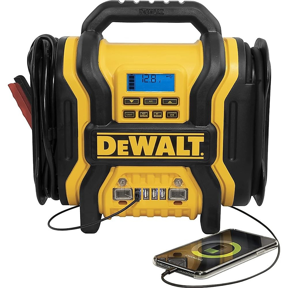 Dewalt 120V Digital Jump Starter/power Station 1600 Peak Amp