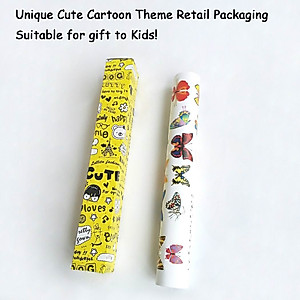 ElecMotive Cartoon Forest Animal Monkey Crow Koala Coconut Palm Tree Nursery Wall Stickers Wall Murals DIY Posters Vinyl Removable Art Wall Decals for Kids Girls Room Decoration (Monkey Lion Giraffe)