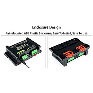 Waveshare Industrial Modbus RTU 8-Ch Relay Module with RS485 Bus, Multi Isolation Protection, 5V Voltage