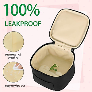 Teamoy Breastmilk Cooler Bag with Ice Pack, Baby Bottles Bag for up to 4 Large 5 Ounce Bottles Without Nipple, Perfect for Working Mom Mother, Black