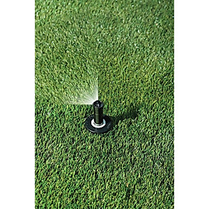 Rain Bird 1802HEVN15 High Efficiency Professional Pop-Up Sprinkler, Adjustable 0° - 360° Pattern, 8' - 15' Spray Distance, 2" Pop-up Height