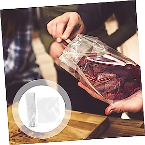 SOLUSTRE 100pcs Shrink Film Shrink Plastic Bags for Packaging Shrink Film Wrap Shrink Sealer Bags Plastic Sealer Machine Transparency Film Shrink Wrap Bags Packaging Bag Shrink Bag Soap Pof