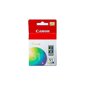 Canon CNMCL51 Ink Cartridge, Color, Inkjet, 1 Each
