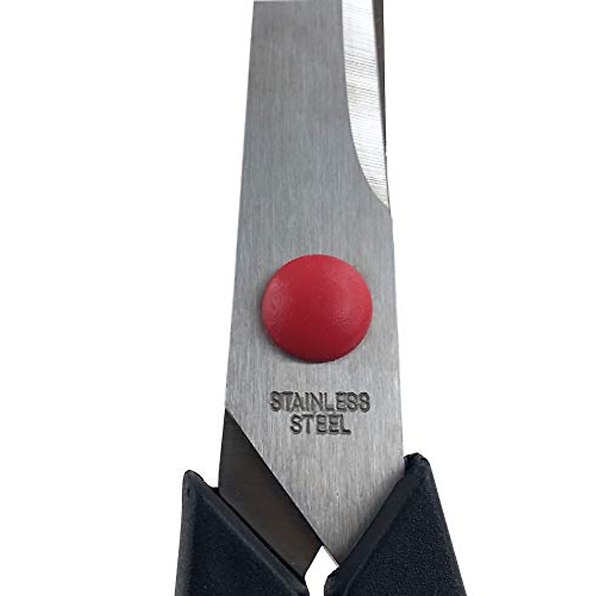 Clipco Stainless Steel Scissors with Ergonomic Handle (Pack of 30)