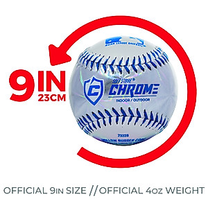 Franklin Sports - Soft Strike® - Hollow Core Chrome Teeball - MLB - Youth Tball - Baseball + Softball - Indoor & Outdoor Use