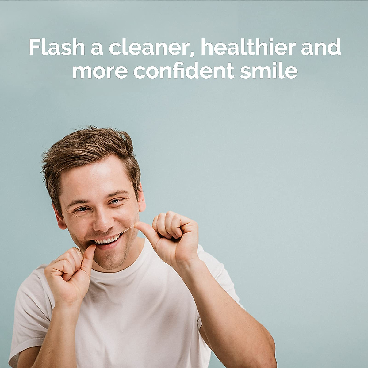 ProxySoft Periodontal Floss, 2 Packs - Dental Floss Threader, Braces Floss and Thick ProxyBrush for Daily Care of Periodontal Disease and Gum Health - Orthodontic Flossers for Braces and Teeth