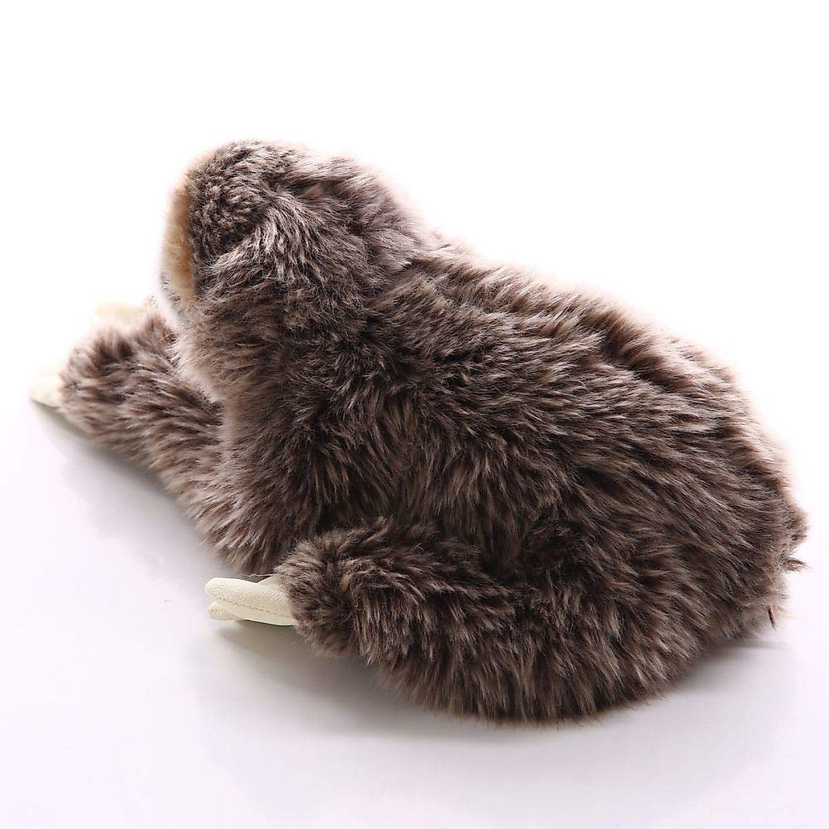 TAMMYFLYFLY Cute Realistic Three Toed Sloth Plush Stuffed Animal Toy 12.5inch