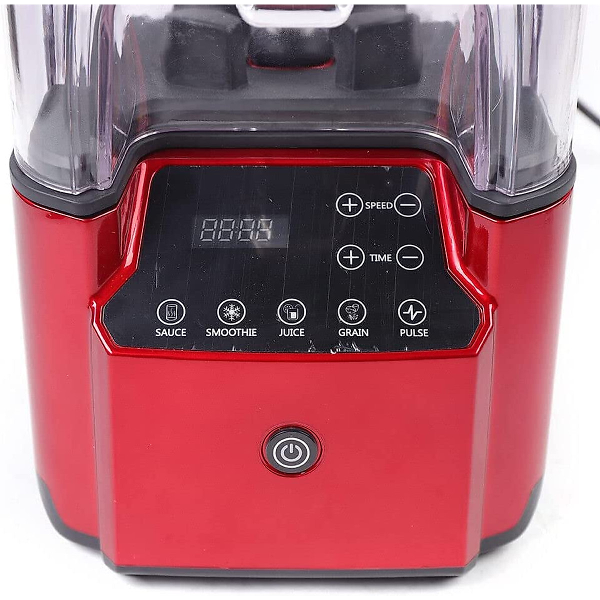 110V 2200W Electric Commercial Soundproof Blender 2.2L Fruit Juice Smoothie Maker Professional Countertop Blender with Shield Quiet Sound Enclosure for Puree, Ice Crush, Shakes and Smoothies