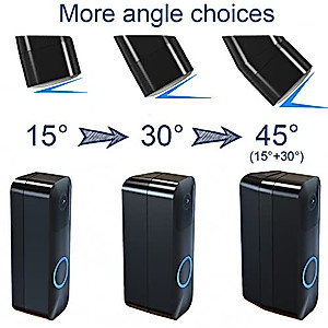 Blink Doorbell Mount, Adjustable (15 to 45 Degrees) Corner Kit for Blink Video Doorbell, Wide Viewing Angle Mount (Blink Doorbell is NOT Included)