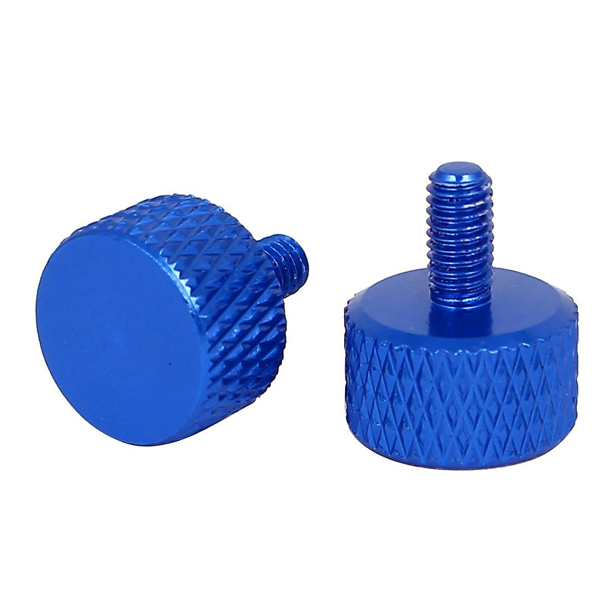 Aexit Computer PC Cleaning & Repair Graphics Card Aluminum Alloy Knurled Thumb Screws Computer Screws M3x6mm 4pcs