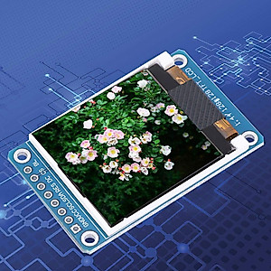 FTVOGUE 1.44Inch Display Module LCD Display Screen 128RGB x 128 Resolution Serial Peripheral Interface