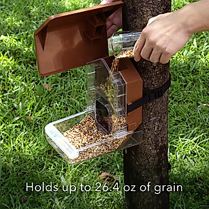 Ring Stick Up Cam Battery + Wasserstein Bird Feeder Camera Case Bundle (Black)