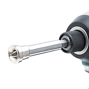 AUTOTOOLHOME 10pcs Drywall Screw Bits Setter PH2 Magnetic Extension Drill Bit Holder for Plasterboard