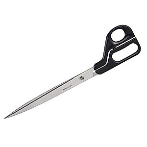 Azi Stainless Steel 14" Long Blade Scissors 3 Finger and Thumb Looped Durable Handles Home Office Craft Projects Gift Wrap Cutting