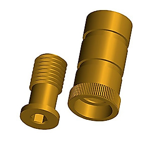 mistcooling Pool Cover Anchors for inground Pools - 10 Pack with Tamping Tool - 5/8" Anchor. Fits 3/4" Hole- 5001ABR