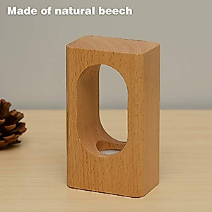 LONRISWAY LED Wood Desk Lamp, Bedroom Bedside Night Light, Dimmable Led Lighting, Creative Home Decor Table lamp, Unique House warmging Gift