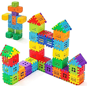 Interlocking Building Blocks Toys for Kids - Toddlers Building Blocks Educational Toys Set 70 PCS3