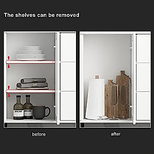 BAYCHEER Contemporary Style 32-inch Height Sideboard Artificial Wood Cupboard for Living Room - Green 77" L x 12" W x 31" H