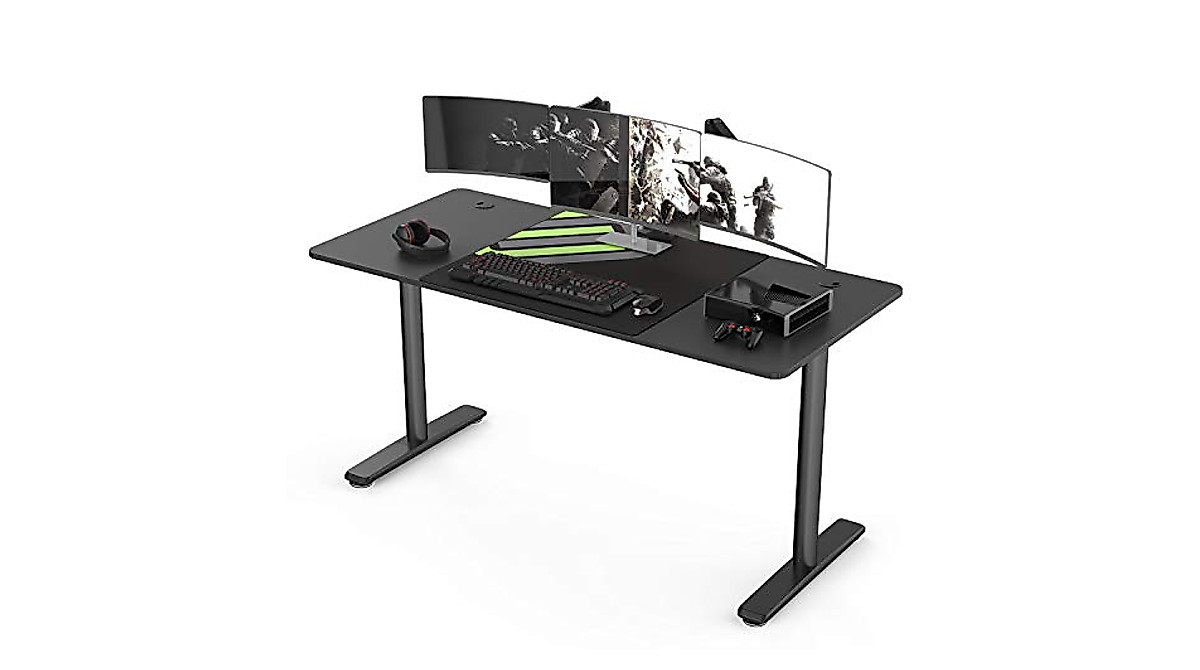 Large 60" It's Organized Gaming Desk for Home Office