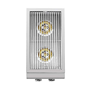 Summerset Sizzler Built-in Natural Gas Double Side Burner - Sizsb-2-ng