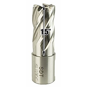 Steel Dragon Tools 11/16" x 1" High Speed Steel Annular Cutter with 3/4" Weldon Shank