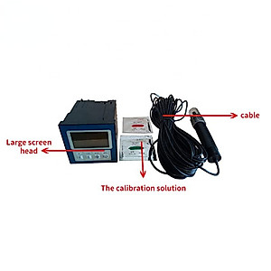 Water Dissolved Oxygen Analyzer Measurement Controller for Digital Online pH Meter 0.01PH Accuracy -0.00~14.00PH