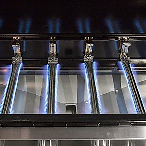 Dyna-Glo DGB495SDP-D 4 Burner Open Cart Propane Gas Grill