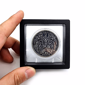 Egyptian Myth Azrael Anubis Werewolf Hobo Nickel Antique Silver Collection Challenge Coin Satan Series