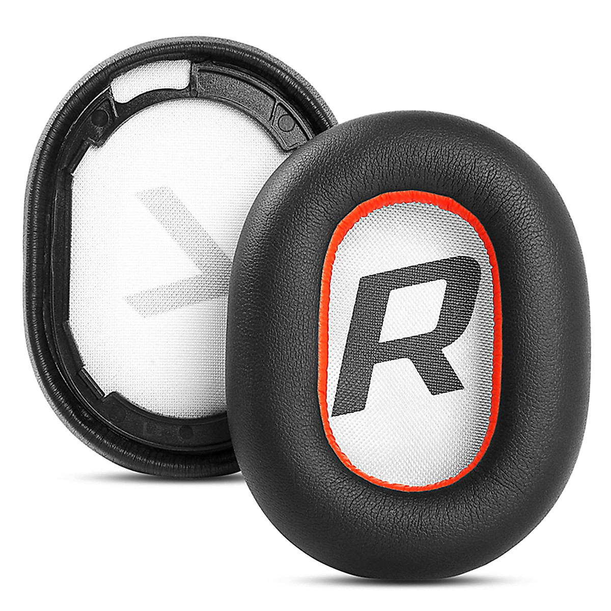 TaiZiChangQin Voyager 8200 UC Ear Pads Ear Cushions Replacement Compatible with Plantronics BackBeat Pro 2 / Voyager 8200 UC Headphone Protein Leather Earpads