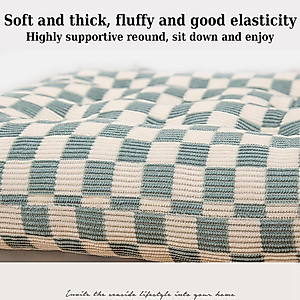 Chair Cushions for Dining Chairs 4 Pack - Seat Cushions for Kitchen Chairs, Chair Pads for Dining Chairs, Kitchen Chair Cushions for Home Kitchen & Dining Room Chairs (Dark Coffee, 4)