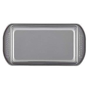 Farberware Bakeware Meatloaf/Nonstick Baking Loaf Pan Set, Two 9-Inch x 5-Inch, Gray