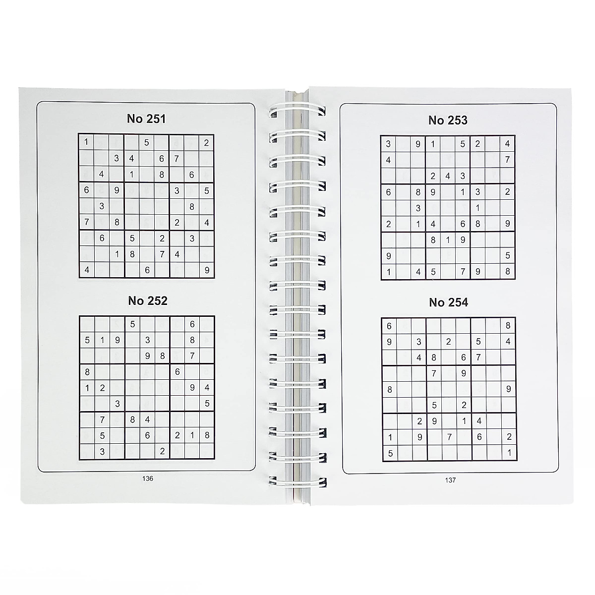 Big Book of Sudoku: Over 500 Puzzles & Solutions, Easy to Hard Puzzles for Adults (Brain Busters)