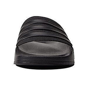 adidas Unisex Shower Slide Sandal, Core Black/Core Black/Core Black, 9 US Men